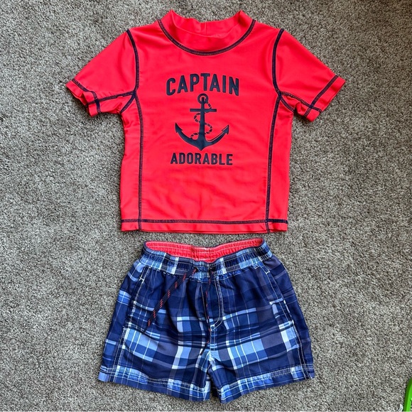 Carter's | Swim | Captain Adorable Swim Set | Poshmark
